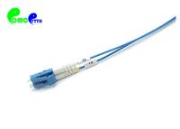 China Singlemode 1.6mm OD LC UPC- LC UPC Duplex Fiber Optic Patch Cord G657A1 LSZH Blue Color IEC grade B for sale