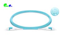 China Polarity Switchable Uniboot Fiber Optic Patch Cables LC-LC Flat Clip SM/MM Duplex 2.0/3.0mm for sale