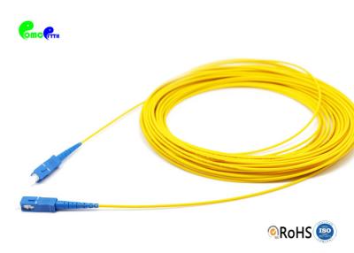 China SC UPC - SC UPC Single Mode Fiber Optic Patch Cable G652D Simplex 2.0mm Fiber Patch Cord Jumper for sale
