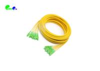 China Breakout Fibre Patch Leads  8F SC APC - SC APC  Single Mode 9 / 125 Fanout 2.0mm PVC/LSZH Jacket Customized for sale