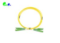 China E2000 APC - E2000 APC 2.0mm Duplex Zipcord Patch Cord SM Customized Single Mode Fiber Optic Patch Cables for sale