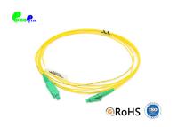 China Fiber Patch Cable LC APC - SC APC Single Mode Simplex 1.2mm 3m LSZH IEC Grade B for sale