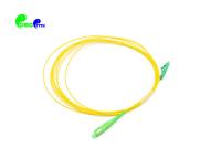 China Fiber Patch Cable LC APC - SC APC Single Mode Simplex 1.2mm 3m LSZH IEC Grade B for sale