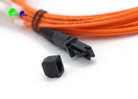 China OM2 3M Duplex SC PC- MTRJ PC 50/125 Fiber Optic Patch Cables LSZH 2.0mm Orange ZipCord Optical Patch Cord for sale