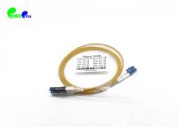 China Single Model 3M VF45 - LC Fiber Optic Patch Cord SM 9 / 125 Duplex 2.0mm LSZH Fiber Patch Cable Jumper for sale