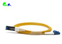 China Single Model 3M VF45 - LC Fiber Optic Patch Cord SM 9 / 125 Duplex 2.0mm LSZH Fiber Patch Cable Jumper for sale