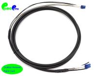 China Armored Outdoor CPRI  fiber patch cord  LC UPC To LC UPC 7.0mm G657A1 Duplex Fiber Patch Cable For FTTA project for sale