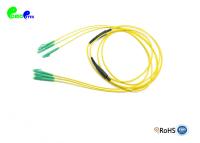 China High Density Optical Fiber Patch Cable 3F LC APC - LC APC 9/125μM OS2 G657A1 Small OD 3.0mm for sale