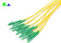 China 12cores Pre-terminated Fiber Patch Cable  LC APC - SC APC LSZH SM with Fanout 2.0mm Tails LSZH for sale