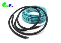 China OM3 24F Pre-terminted cable LC UPC - LC UPC OM3 50 /125um Mini Breakout Optical Patch Cord With Protect Tube for sale