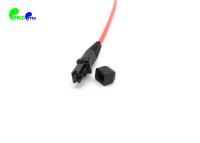 China OM2 5M 50 / 125μm 2.0mm SX MTRJ Female - MTRJ Female Fiber Optic Patch Cable With PVC Orange Jacket for sale
