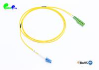 China IEC grade B Optical Patch Cord E2000 APC - LC UPC OS2 G657A1 9 / 125μm 2.0mm DX LSZH Fiber Jumper for sale