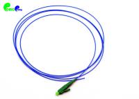 China LC APC 900um Fiber Optic Pigtail G657A1 9 / 125μm Simplex 2m Loose bufffer LSZH , 900um and 250um came colored for sale