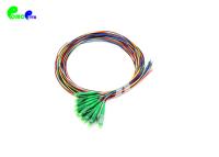 China IEC Grade B1 Level LC / APC Fiber optic Pigtail set OS2 G657A1 900um Loose buffer 2 Meters LSZH High Practicability for sale