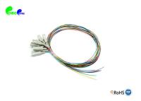 China 12pcs 12 Colors SC PC Optical Fiber Pigtail set OM2 50 / 125μm 0.9mm 2M LSZH Loose buffer easy to strip LSZH for sale