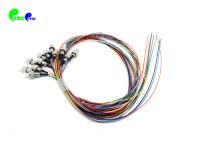 China 12 Fiber 0.9mm 12 Color 9 / 125μm FC UPC Optical Fiber Pigtail OS2 G657A1 900μm With 2M LSZH Yellow Tight Buffer for sale
