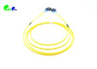 China IEC Grade B Fiber Optic Patch Cables SC UPC To SC UPC Single Mode 2.0mm Duplex LSZH for sale