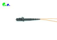 China MTRJ Fiber optic Pigtail  0.9mm OM1 62.5 / 125μm  With G651 Orange LSZH Jacket for sale