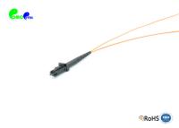 China MTRJ Fiber optic Pigtail  0.9mm OM1 62.5 / 125μm  With G651 Orange LSZH Jacket for sale