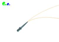 China MTRJ Fiber optic Pigtail  0.9mm OM1 62.5 / 125μm  With G651 Orange LSZH Jacket for sale