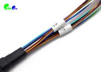 China 24F MPO Trunk Cable 3.0mm MPO ( Male ) - LC UPC Fanout 0.9mm 30cm For MPO/MTP-LC cassette for sale