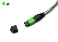 China Fanout 0.9mm MPO Trunk Cable MPO Male to LC UPC SM 12F 12 Color Cable LSZH Multifunctional Senko for sale