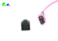 China MPO Trunk Cable OM4 24F MPO Female to MPO Female 50 / 125μm High Density Low Loss 0.35dB Type A Keyup - KeyDown polarity for sale