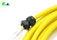 China 24F LC UPC SM Optical Patch Cord Pre - Terminated With Gland Head LSZH Jacket for sale