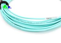China Elite MTP Trunk Cable OM3 MTP Female to MTP Female  OM3 12F 20M 3.0mm Aqua LSZH Type A for sale