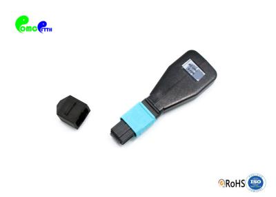 China OM3 24F MTP fiber Loopback Module MTP Female For Trunk Cable Connection Type 1  ,Type 2 for sale
