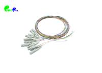 China 12F MM 0.9mm E2000 PC G651 850nm LSZH Fiber Optic Pigtail for sale
