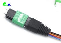 China MTP Trunk Cable 12F Fanout 0.9mm MTP Male to SC UPC Easy Deployment 900μm For HD Rack Panels In Data Center for sale