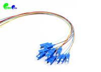 China MTP Trunk Cable 12F Fanout 0.9mm MTP Male to SC UPC Easy Deployment 900μm For HD Rack Panels In Data Center for sale