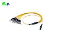 China MTP Trunk Cable Single Mode Breakout 2.0mm Cable MTP Female To FC UPC 12 Fibers LSZH OS2 9 / 125μm for sale