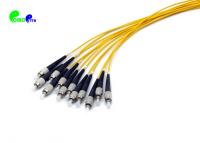China MTP Trunk Cable Single Mode Breakout 2.0mm Cable MTP Female To FC UPC 12 Fibers LSZH OS2 9 / 125μm for sale