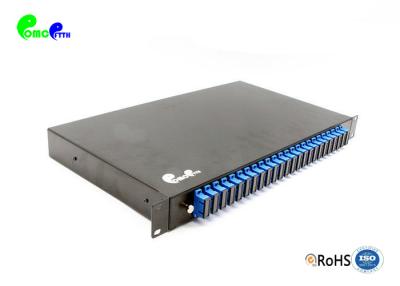 China Full Loaded 24 Ports ODF Patch Panel SC SM Duplex Fiber Optic Distribution Panel for sale