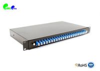China 1U 48 Fibers LC Duplex Singlemode Full Loaded Optical Distribution Frame for sale