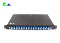 China 1U 48 Fibers LC Duplex Singlemode Full Loaded Optical Distribution Frame for sale