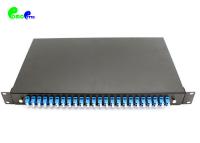 China 1U 48 Fibers LC Duplex Singlemode Full Loaded Optical Distribution Frame for sale