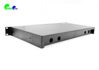 China 1.2mm 1.5mm Cold Rolled Steel Fdf Fiber Distribution Frame 1U 12 Ports for sale