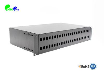 China 48 Port ODF Patch Panel 96 Fibers SC SX LC DX Optical Distribution Panel for sale
