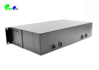 China 48 Port ODF Patch Panel 96 Fibers SC SX LC DX Optical Distribution Panel for sale