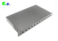 China Reasonable Layout 1U ODF Patch Panel Rack Mounted 1.2mm Cold Rolled Steel for sale