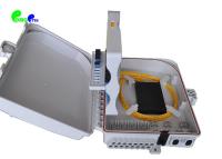 China Optical Distribution Frame 24F Wall Mounted Fiber Optic Distribution Box Outdoor Terminal Box Plastic Material for sale