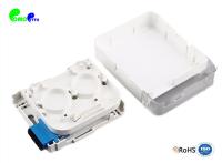 China 2 Cores Professional Portable Fiber Optic Termination Box With Heat - Shrink Splice Sleeves for sale