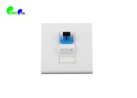 China 1 Core ABS Plastic Outdoor Fiber Termination Box High Safety Fiber Optic Socket for sale