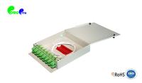 China SC 16F Fiber Termination Box Shock Resistance One Inlet Port 16 Ports Outlet for sale