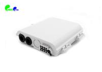 China Fiber Termination Box 8 Cores SC / LC / FC Adapter Plastic Shell FTTH Fiber Distribution Enclosure for sale