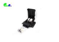 China Rotatable Fiber Termination Box 96 Fibers 16 Ports Modified Polymer Plastic for sale