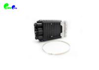 China Outdoor 16 Ports SC LC Adapter Fiber Termination Box With Color Black Material ABS Plastic for sale